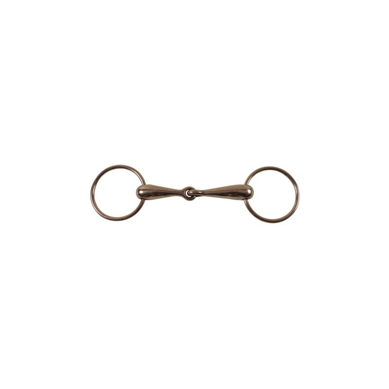 Ss Solid Snaffle Bit AMA Horse Variant Size 14.5 Cm