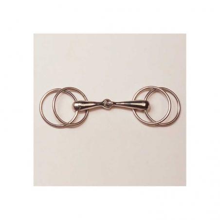 Filetto Auto Doppio Anello Morso Grosso Variante Marjoman Misura: 12.5 Cm